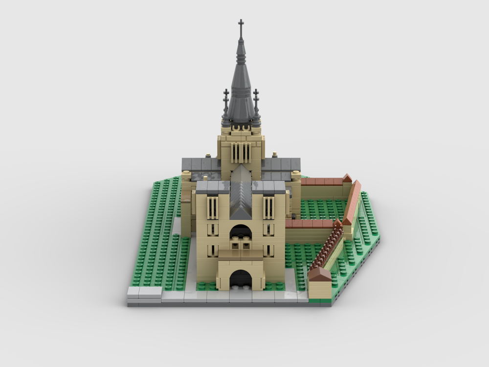 LEGO MOC Chichester Cathedral by albiorix | Rebrickable - Build with LEGO