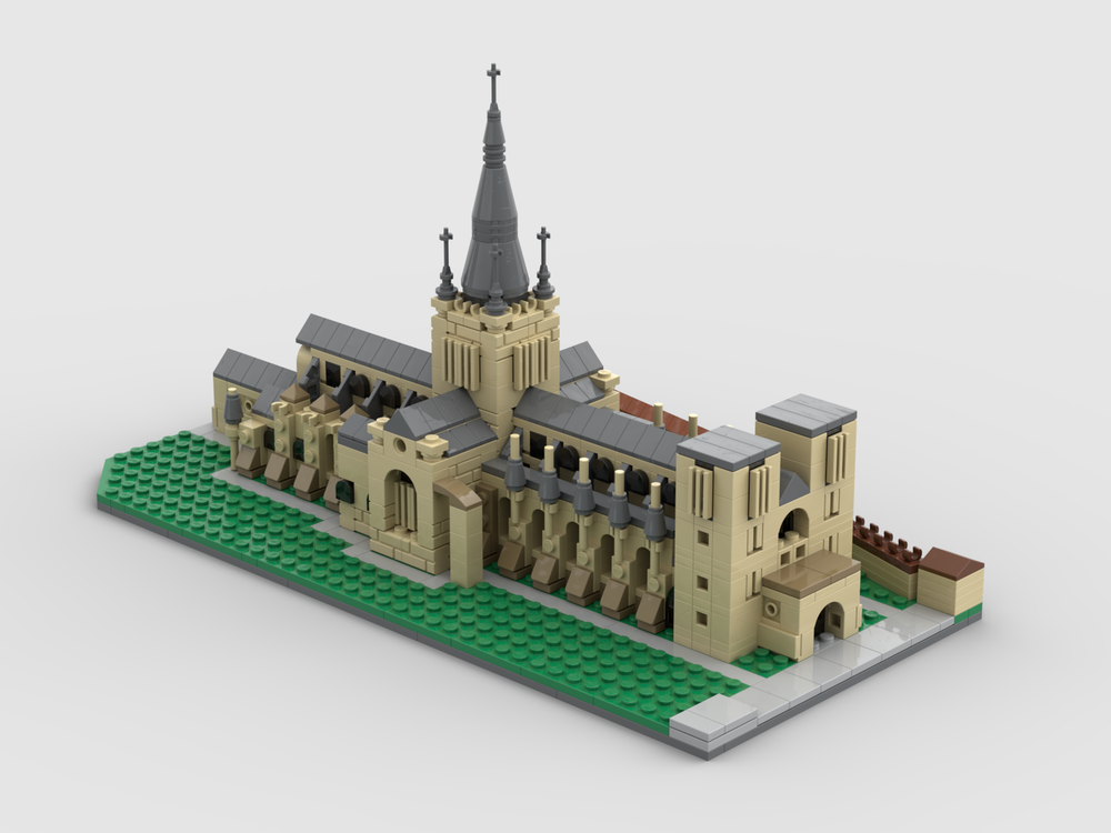 LEGO MOC Chichester Cathedral by albiorix | Rebrickable - Build with LEGO