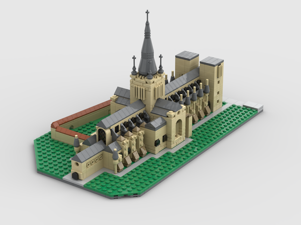 LEGO MOC Chichester Cathedral by albiorix | Rebrickable - Build with LEGO