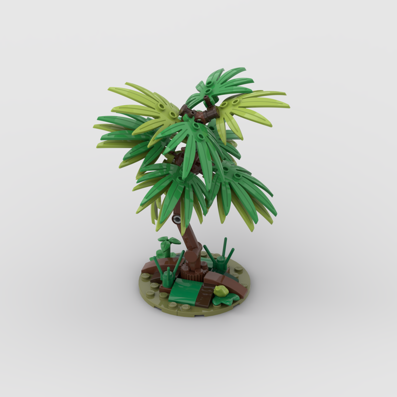 LEGO MOC-160247 Tropical Tree by Fantasts | Rebrickable - Build with LEGO