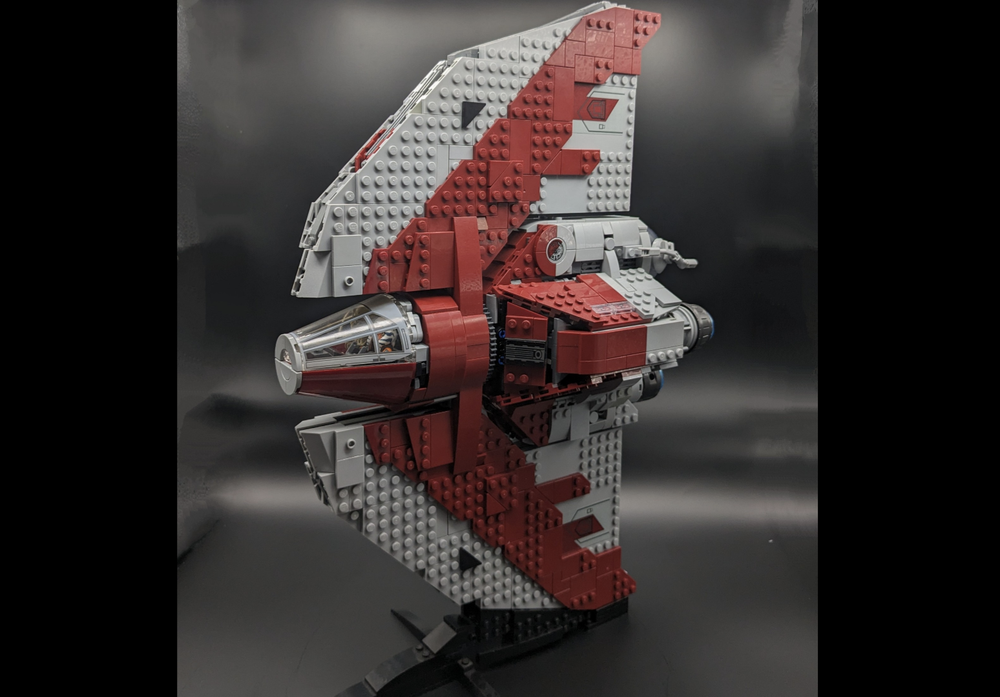 LEGO MOC Ahsoka's T-6 Shuttle by bitemouse | Rebrickable - Build with LEGO
