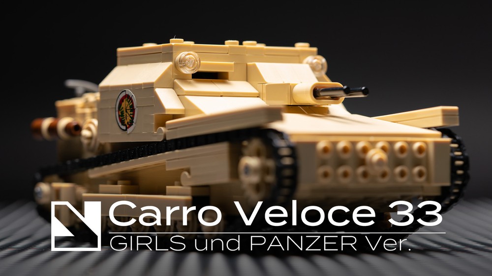 LEGO MOC RC Italian Tankette CV-33 (L3/33) by NABLACK | Rebrickable ...