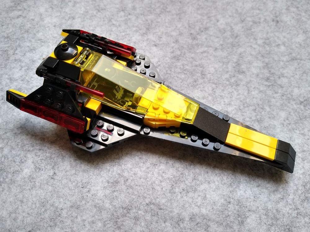 LEGO MOC Blacktron Dart BOT-23025 by BummiOnTerra | Rebrickable - Build ...
