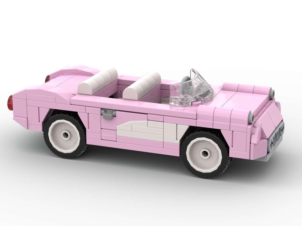 LEGO MOC Barbie Car Corvette C1 by Graphite_Bricks | Rebrickable ...