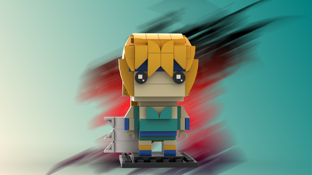 LEGO MOC Celes Chere (FFVI) Brickheadz by Headache | Rebrickable ...