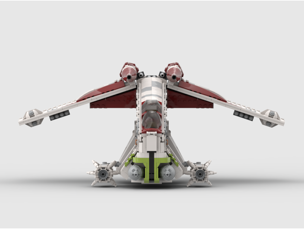Lego Moc Laat Gunship Ep 2 Aotc By Thelegowolfpack Rebrickable