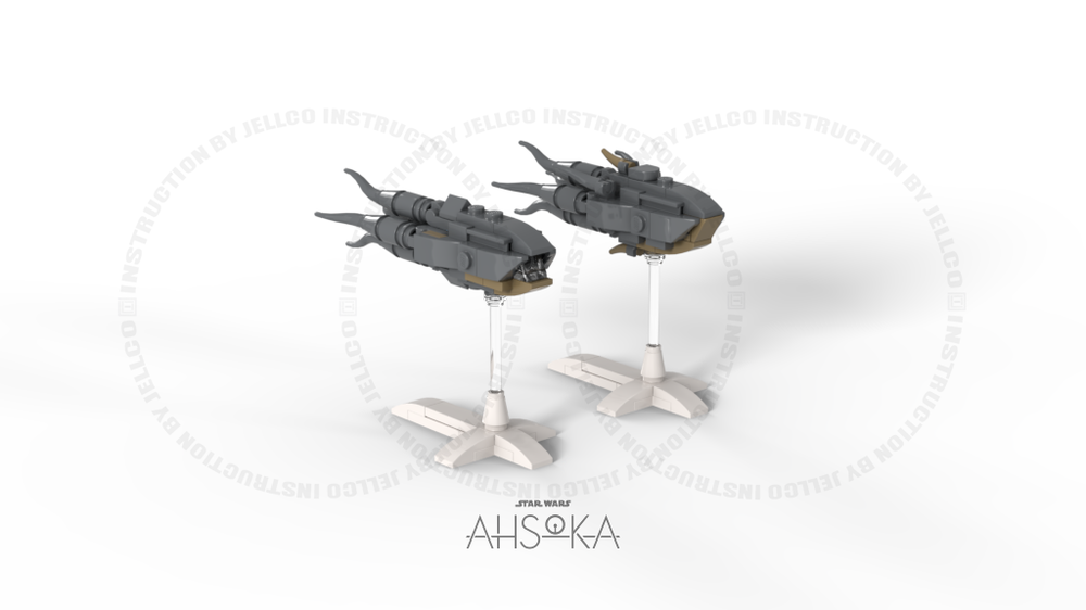 LEGO MOC Ultramicro Purrgil : Simple stand version by jellco ...