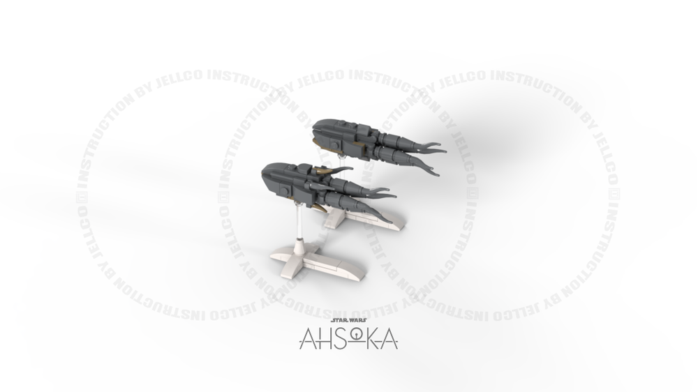 LEGO MOC Ultramicro Purrgil : Simple stand version by jellco ...