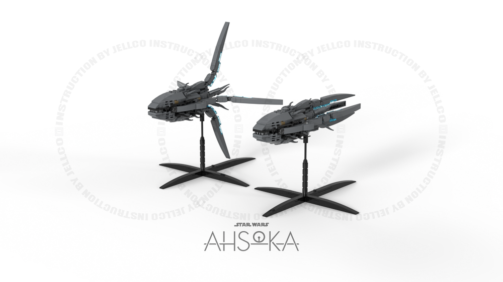 LEGO MOC Micro Size Purrgil : Ultra by jellco | Rebrickable - Build ...