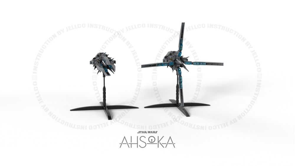 LEGO MOC Micro Size Purrgil : Ultra by jellco | Rebrickable - Build ...