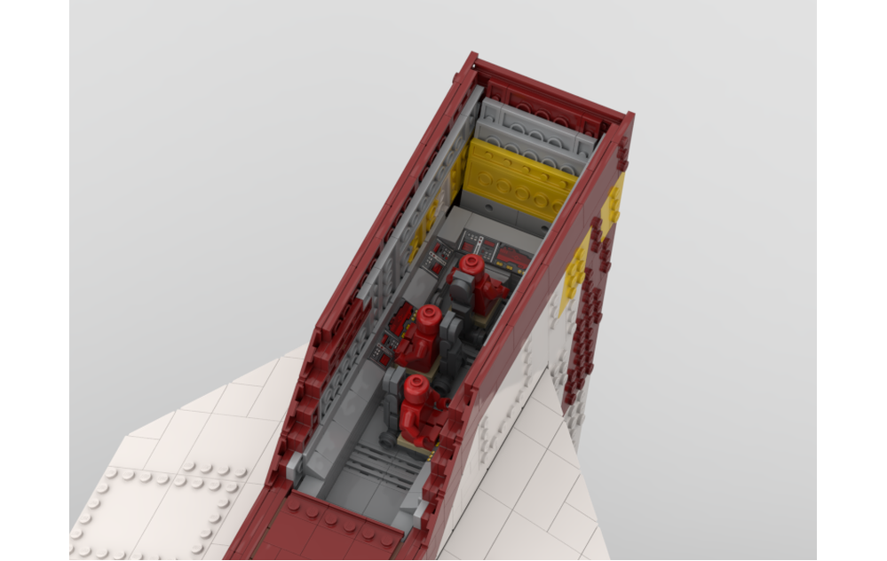 LEGO MOC CR-20 troop carrier by thelegowolfpack | Rebrickable - Build ...