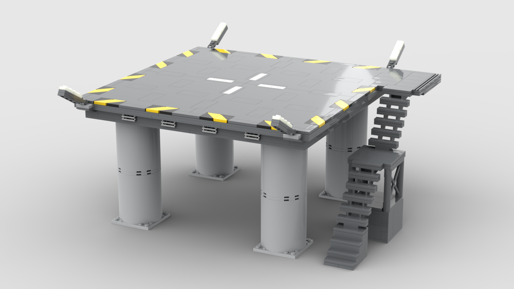 LEGO MOC Imperial Landing Platform by mmskywalker | Rebrickable - Build ...