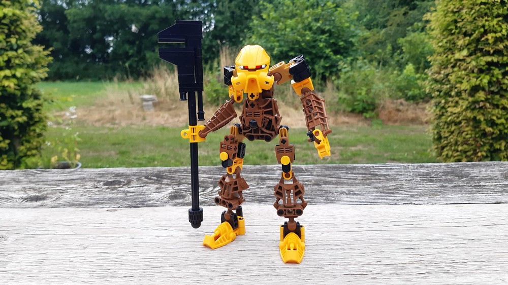 LEGO MOC Toa of Stone - The Engineer by BenjaminsBay | Rebrickable ...