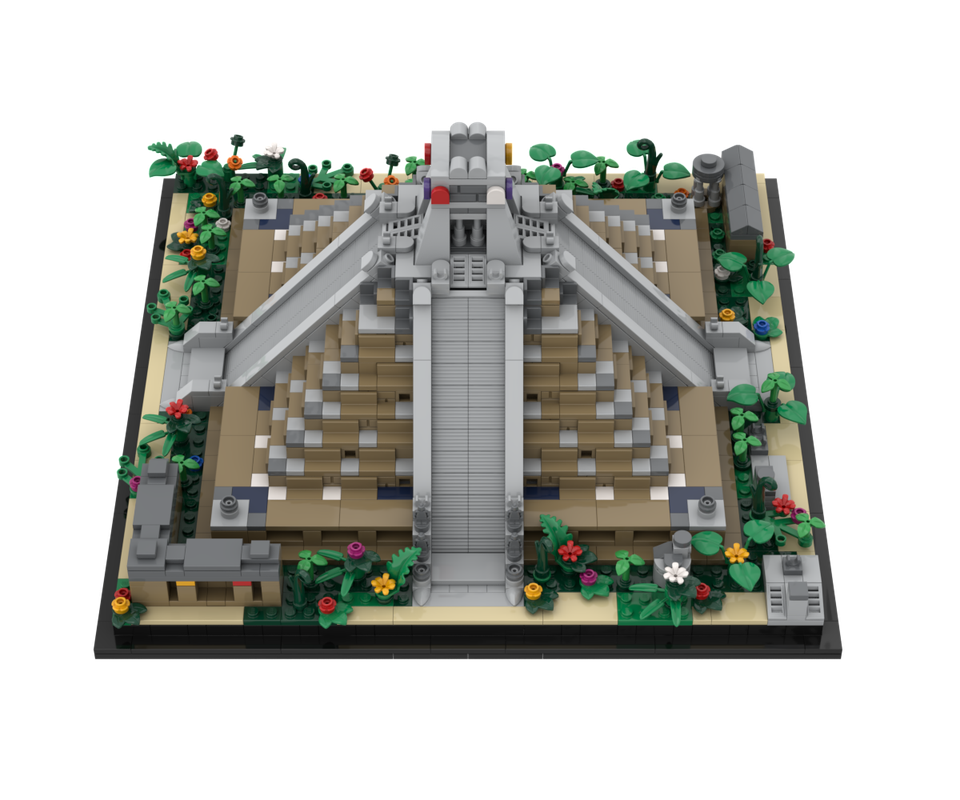 LEGO MOC Aztec Temple by The(Brick)Architect | Rebrickable - Build with ...