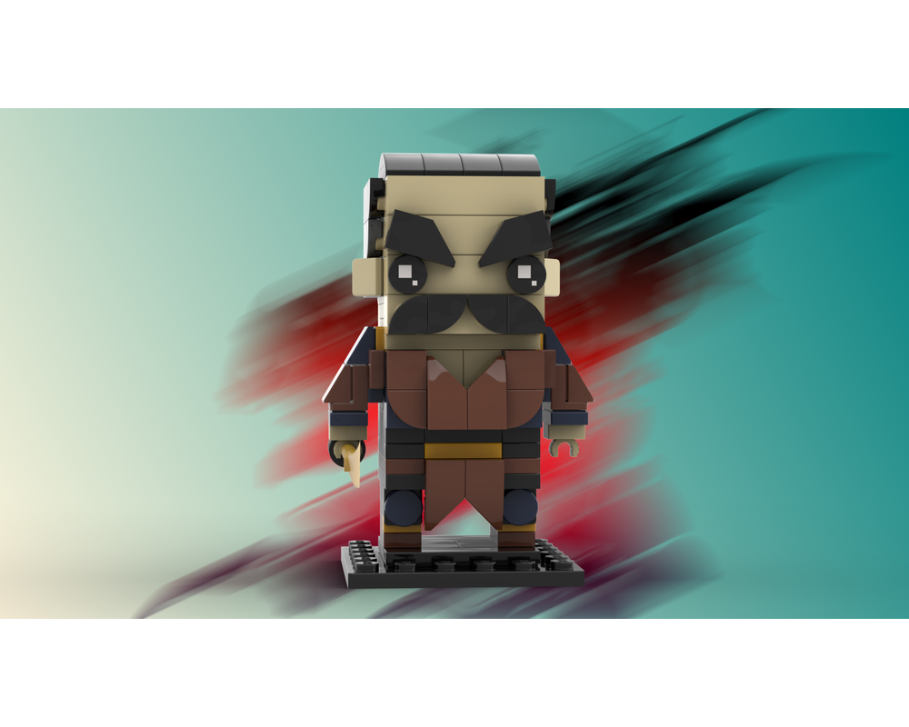 LEGO MOC Cyan Garamonde (FFVI) Brickheadz by Headache | Rebrickable ...