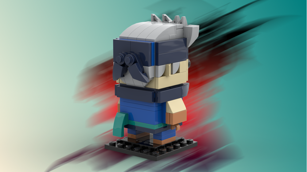 Lego Moc Locke Cole Ffvi Brickheadz By Headache Rebrickable Build