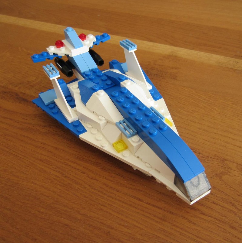 LEGO MOC 4098 Sky swan by drosse | Rebrickable - Build with LEGO