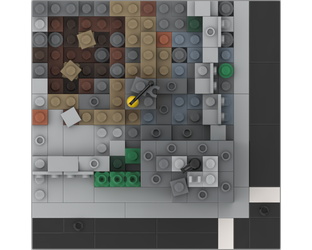 LEGO MOC Micropolis Demolition/Groundworks And Apartment Building. by ...