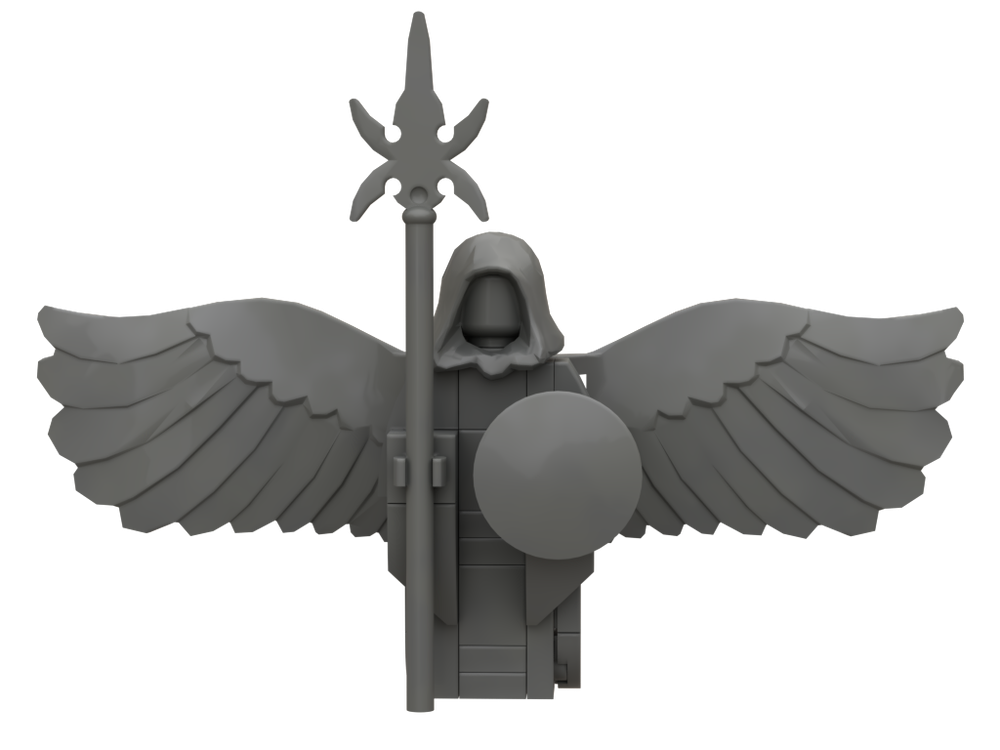 LEGO MOC Angelic Statue by Rowia.Builds | Rebrickable - Build with LEGO