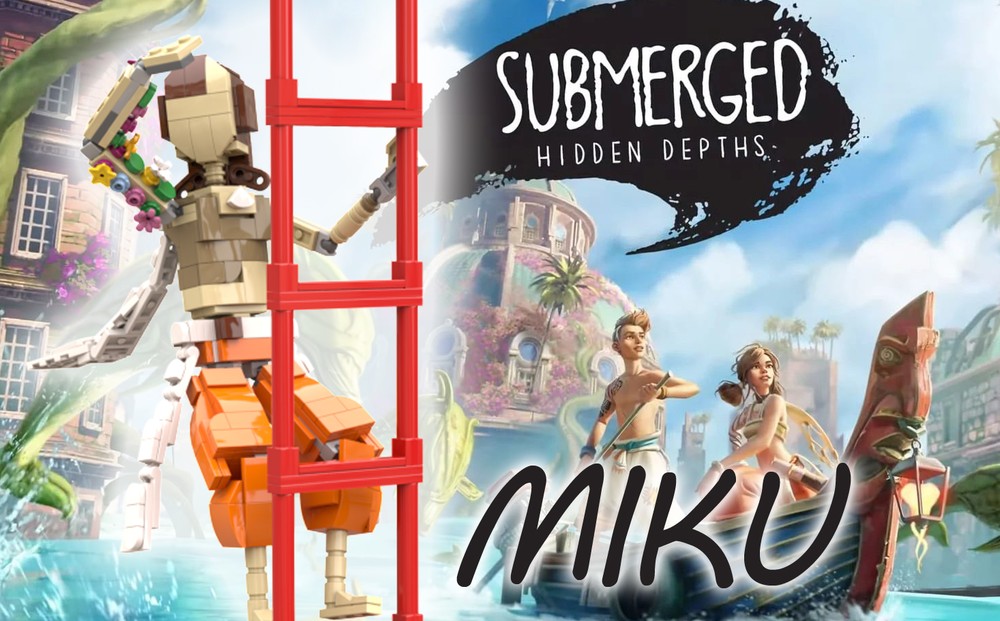 LEGO MOC Miku from Submerged: Hidden Depths by AntOrman | Rebrickable ...