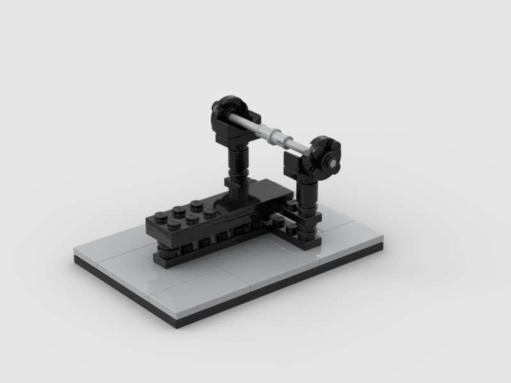 LEGO MOC Benchpress by LucSoleBricks | Rebrickable - Build with LEGO