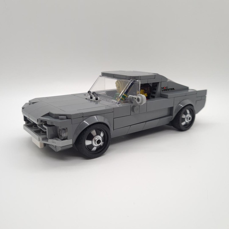 LEGO MOC '68 Mustang Fastback by Moc_Lobster | Rebrickable - Build with ...