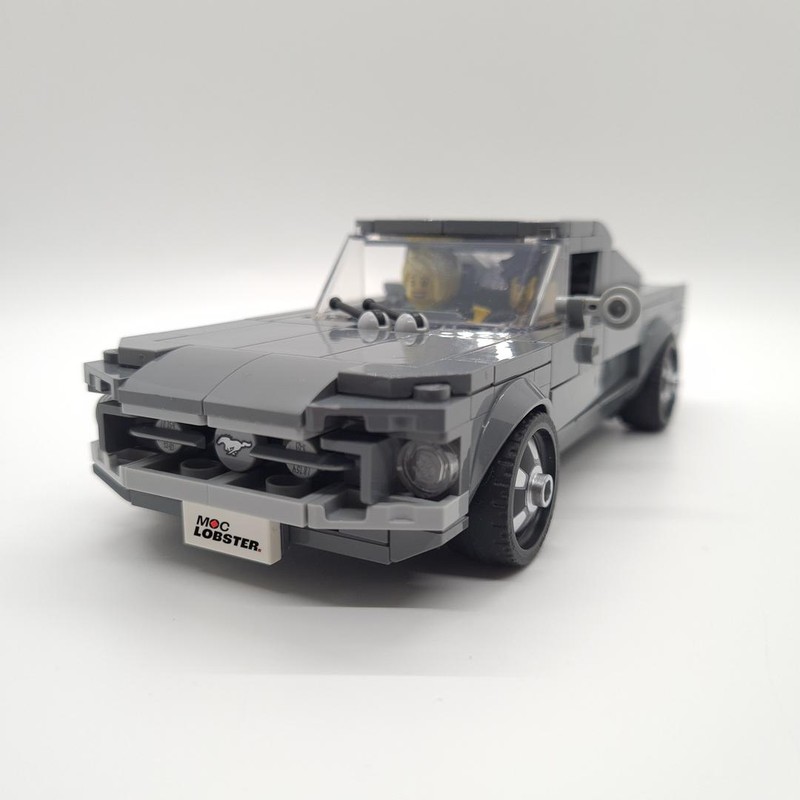 LEGO MOC '68 Mustang Fastback by Moc_Lobster | Rebrickable - Build with ...