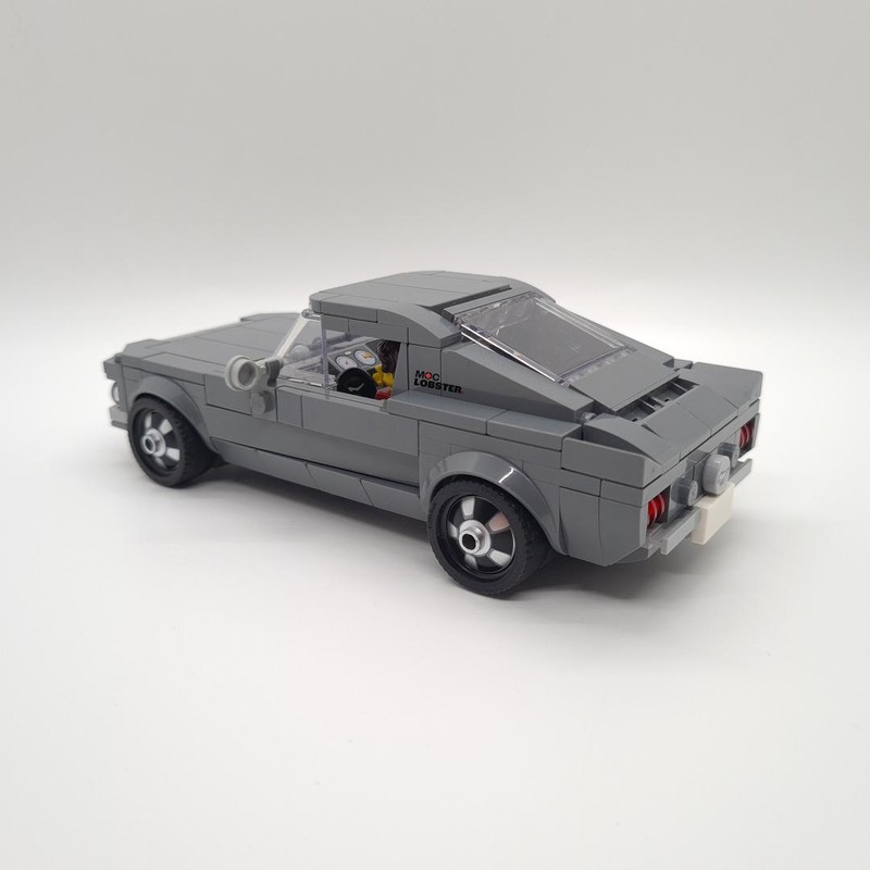 LEGO MOC '68 Mustang Fastback by Moc_Lobster | Rebrickable - Build with ...