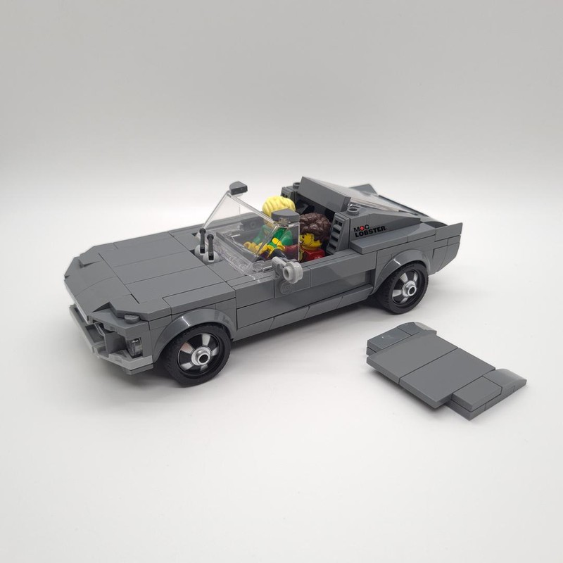 LEGO MOC '68 Mustang Fastback by Moc_Lobster | Rebrickable - Build with ...