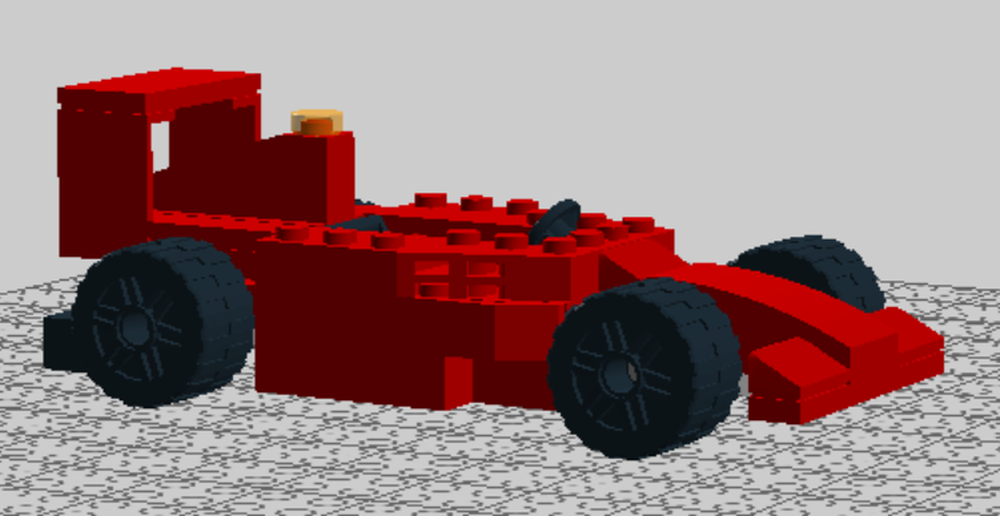 LEGO MOC ferrari f1 car by customcarmaker | Rebrickable - Build with LEGO