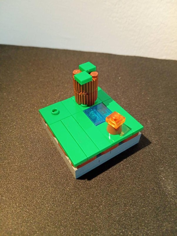 LEGO MOC minecraft micro biome by Zaxarias | Rebrickable - Build with LEGO