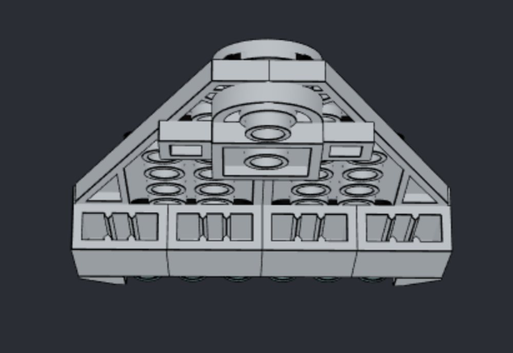 LEGO MOC Quasar Class Carrier by ArcStudios | Rebrickable - Build with LEGO