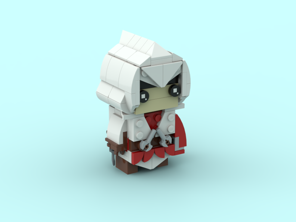 LEGO MOC AC2 - Ezio Auditore by Double_U_Bricks | Rebrickable - Build ...