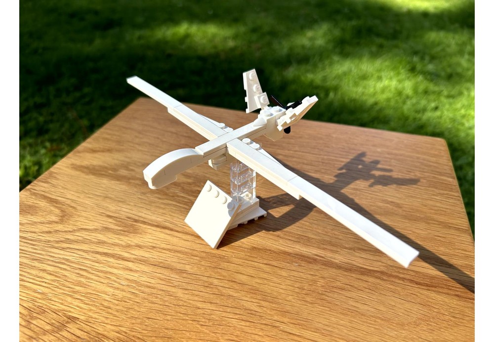 Lego Moc Damobs Nasa General Atomics Altair By Damob Rebrickable