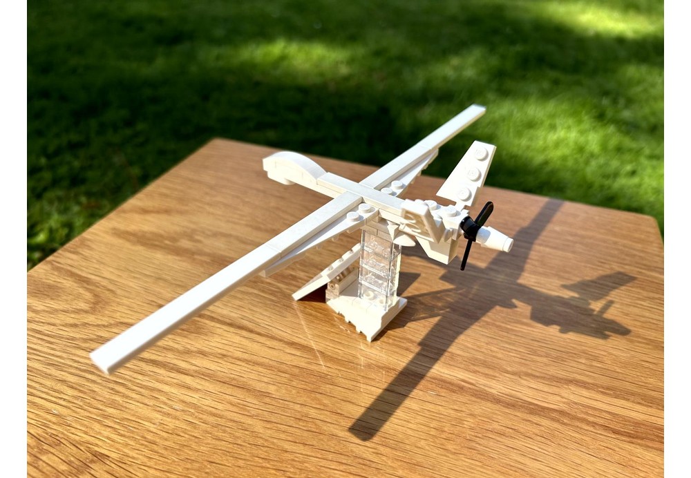 Lego Moc Damobs Nasa General Atomics Altair By Damob Rebrickable