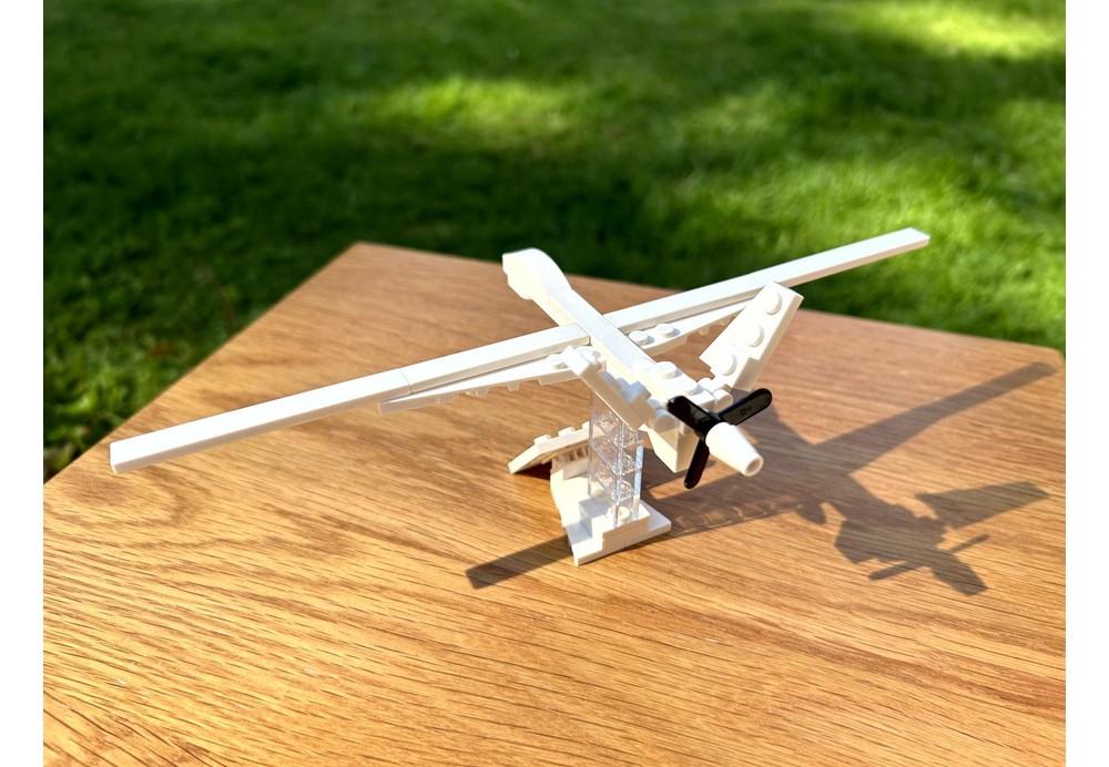 Lego Moc Damobs Nasa General Atomics Altair By Damob Rebrickable