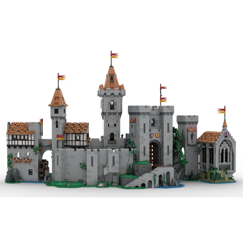 LEGO MOC Lion Knight's Tower - 10305 Castle Expansion by Dream Build ...