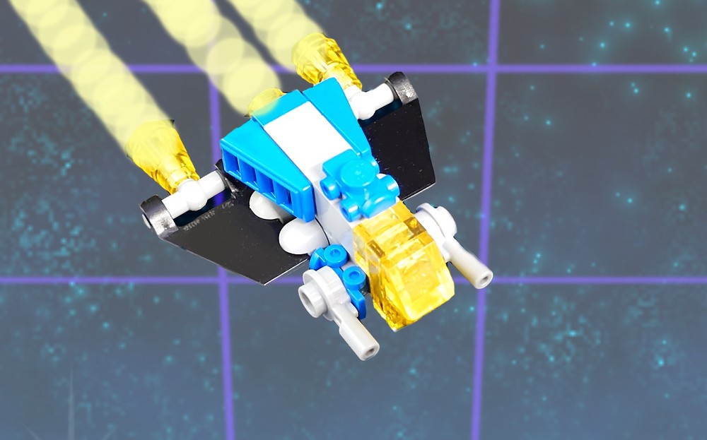 LEGO MOC Classic Space Micro Scale Jumpship by Thomus_Bean ...