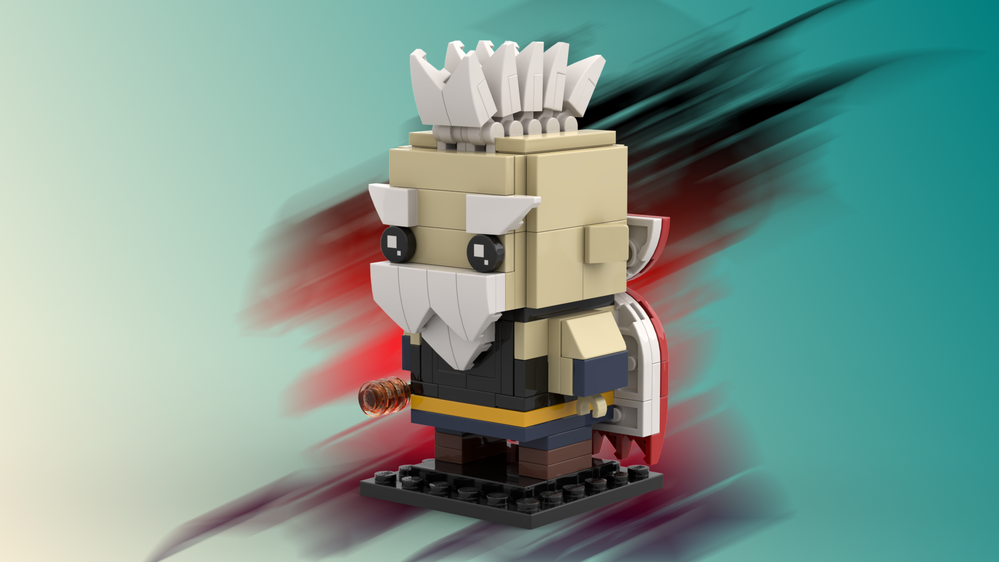 LEGO MOC Strago Magus (FFVI) Brickheadz by Headache | Rebrickable ...