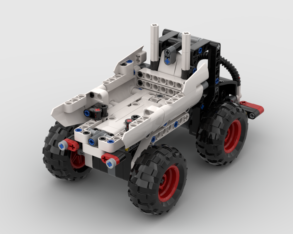 Lego Moc Vintage Dump Truck 42150 Alternative By Erikgs Rebrickable