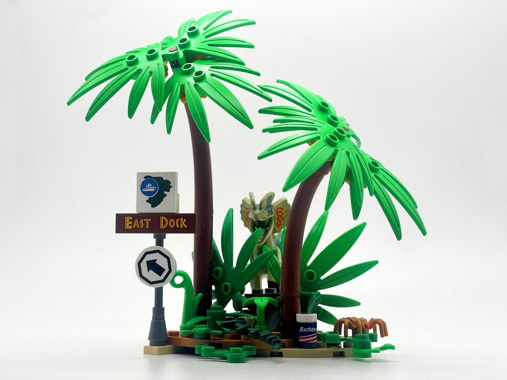 LEGO MOC Dilophosaurus Ambush Remake by IBrickedItUp | Rebrickable ...