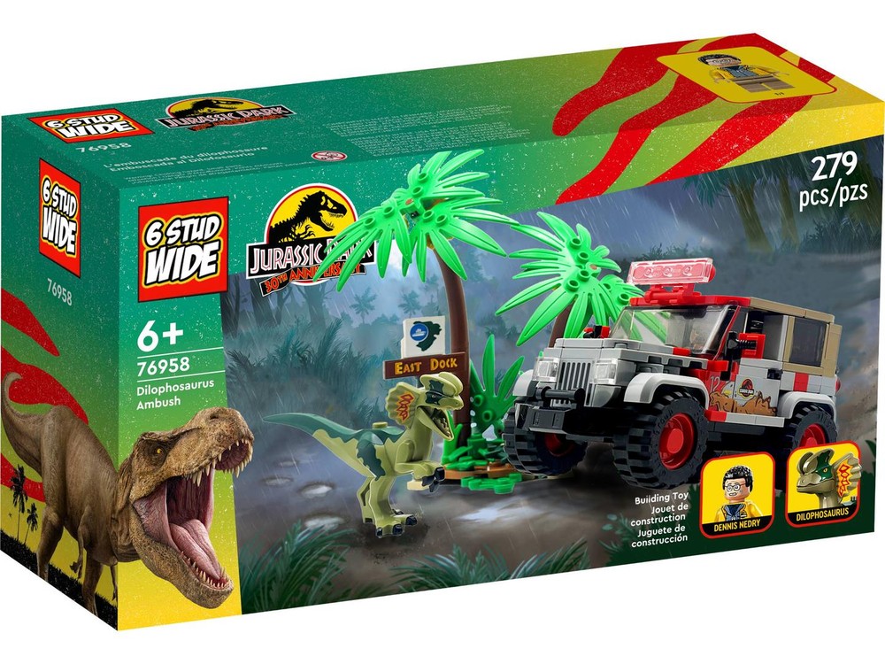 LEGO MOC Dilophosaurus Ambush Remake by IBrickedItUp | Rebrickable ...