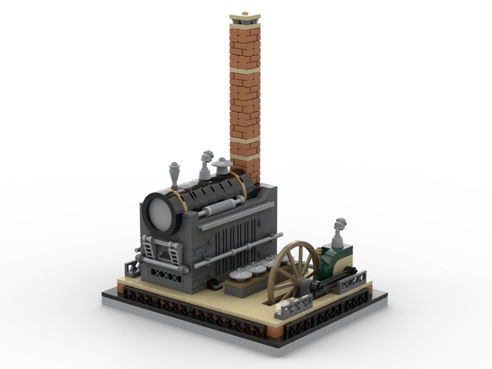 LEGO MOC Steam Engine Toy, Model, Retro Steampunk Look by LordClimentos ...