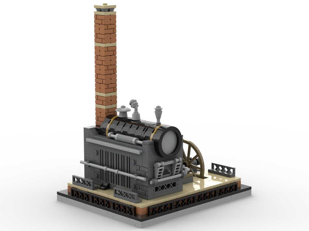 LEGO MOC Steam Engine Toy, Model, Retro Steampunk Look by LordClimentos ...