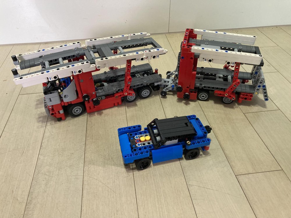 LEGO MOC 42098 Car transporter mini by msk6003 | Rebrickable - Build ...