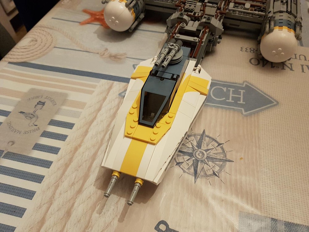 LEGO MOC Little color change/sticker delete front + targetting computer ...