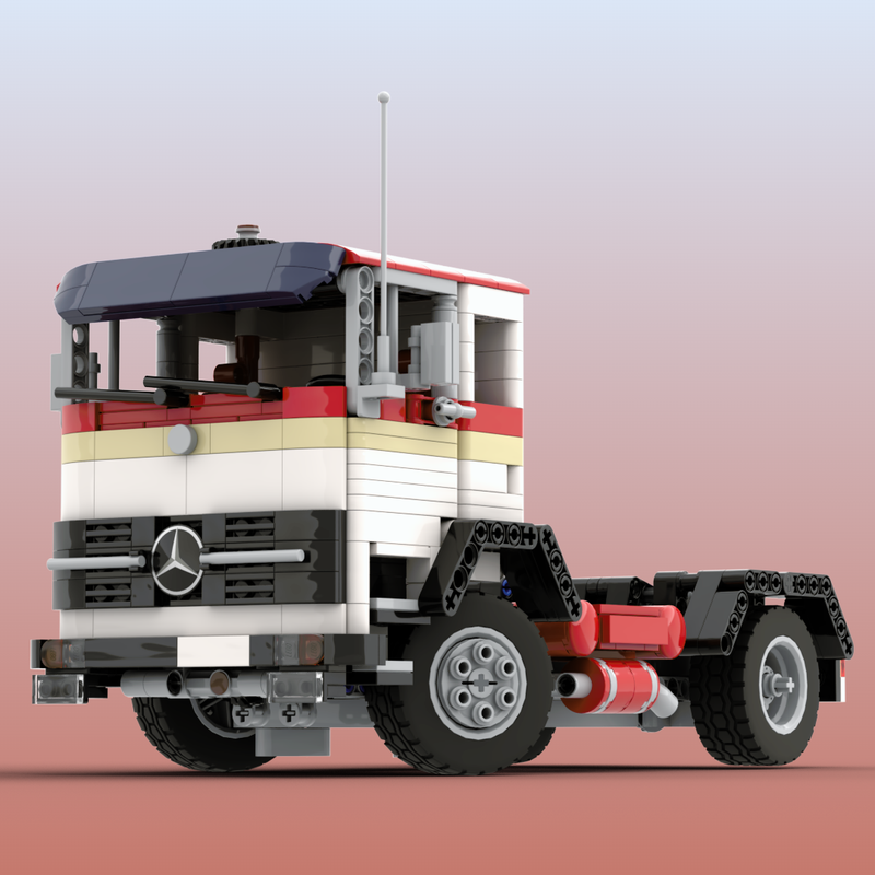 LEGO MOC-160444 Mercedes-Benz LP 1624 by OldOlneyLego | Rebrickable ...