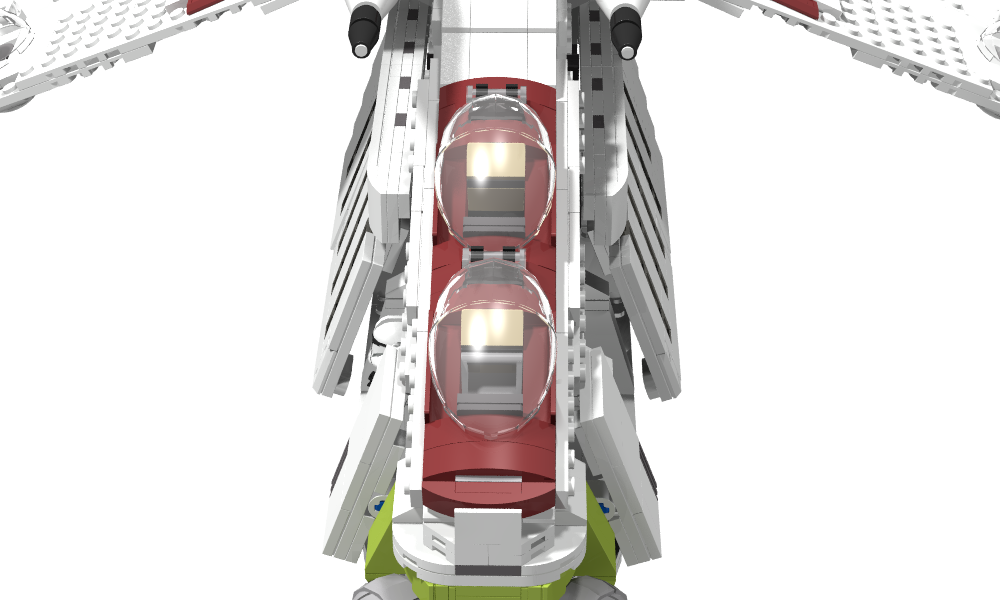 Lego Moc Republic Gunship Laati By Tiggerljc Rebrickable Build