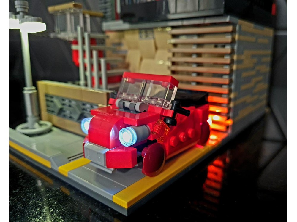 LEGO MOC London Villa - modular 10258 alternative (with working ...