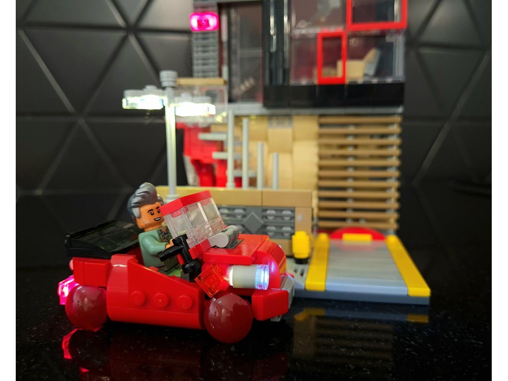 LEGO MOC London Villa - modular 10258 alternative (with working ...